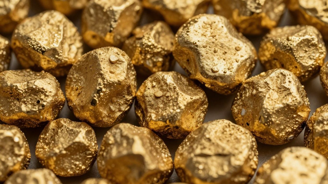 What are the visual indicators of non-pure gold?