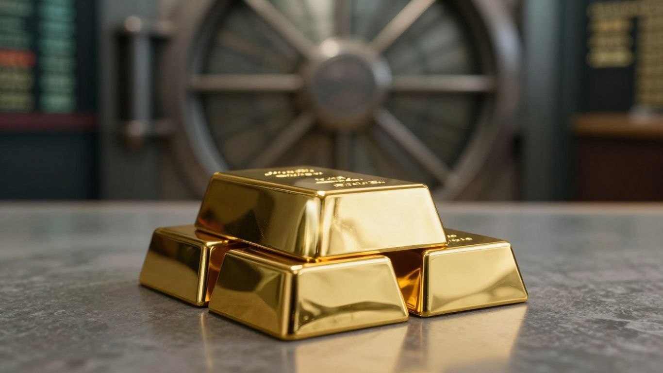 How does gold react to central bank policies?