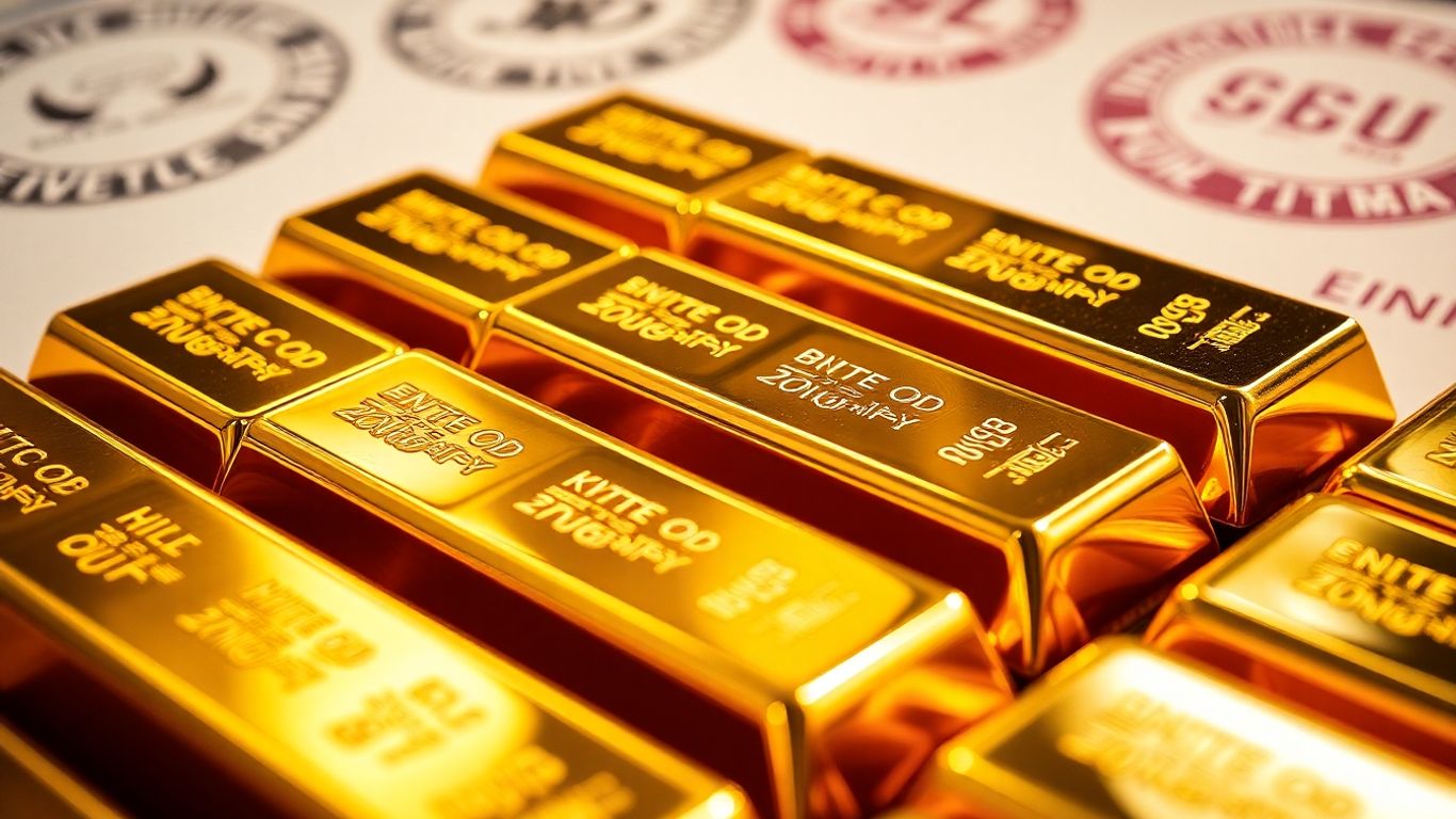 What is the role of French customs in the importation of gold?