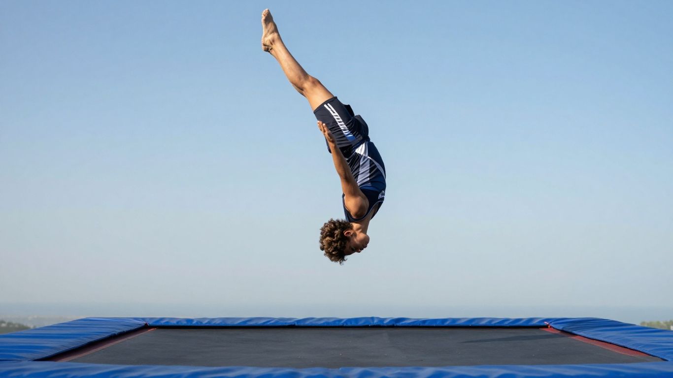 Mastering the Trampoline Backflip: A Step-by-Step Guide for Beginners