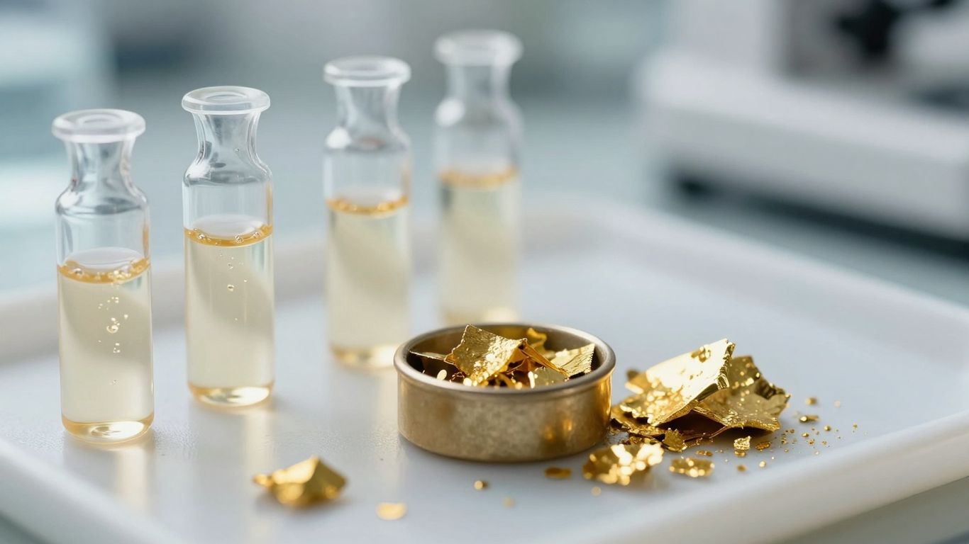 Acid gold testing kit: instructions for use and precautions.