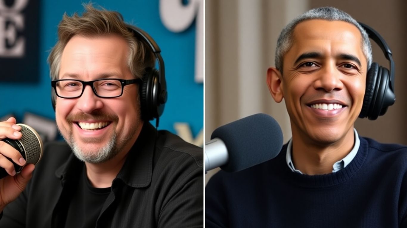Marc Maron's Iconic Podcast 'WTF' Concludes Today with Obama; Industry ...