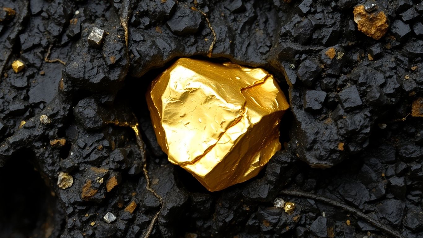 Quais são os principais tipos de rochas hospedeiras de ouro?