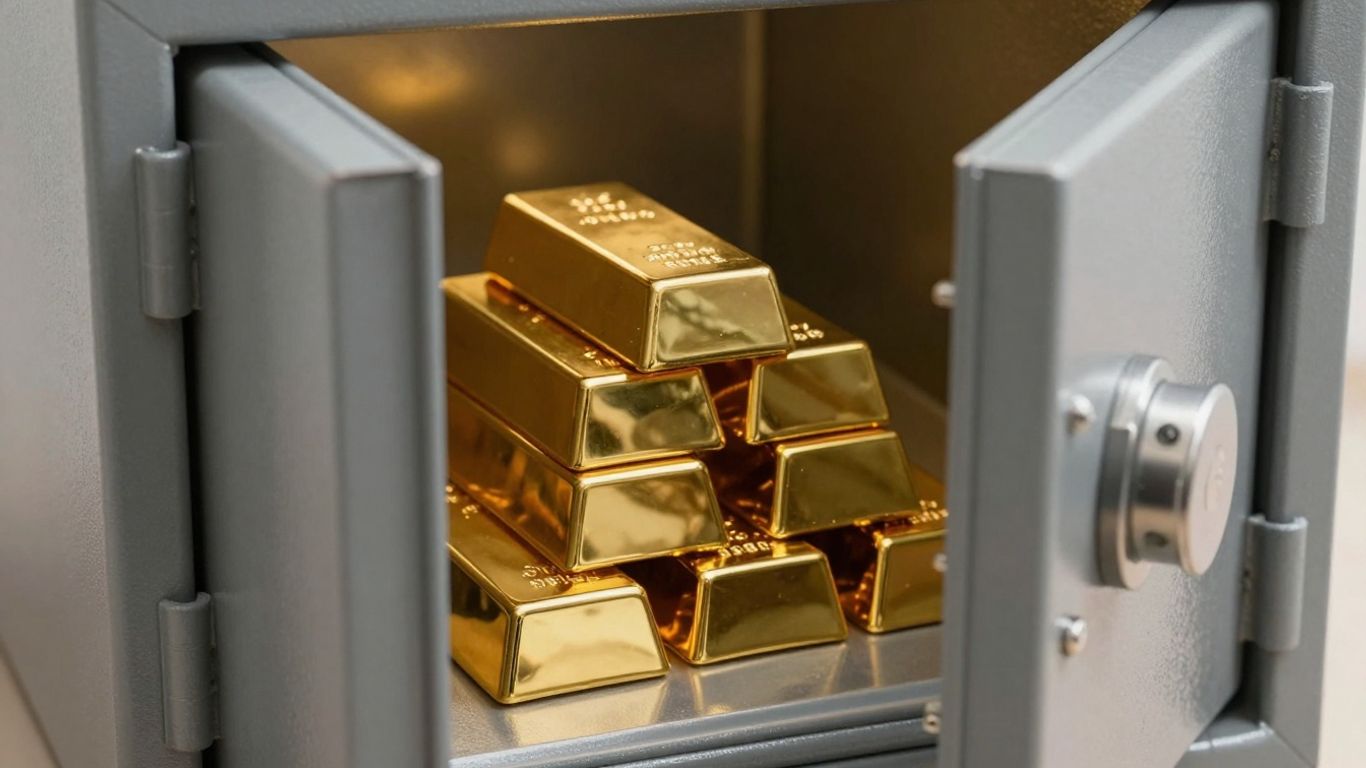 What insurance policies cover gold stored in a private safe?