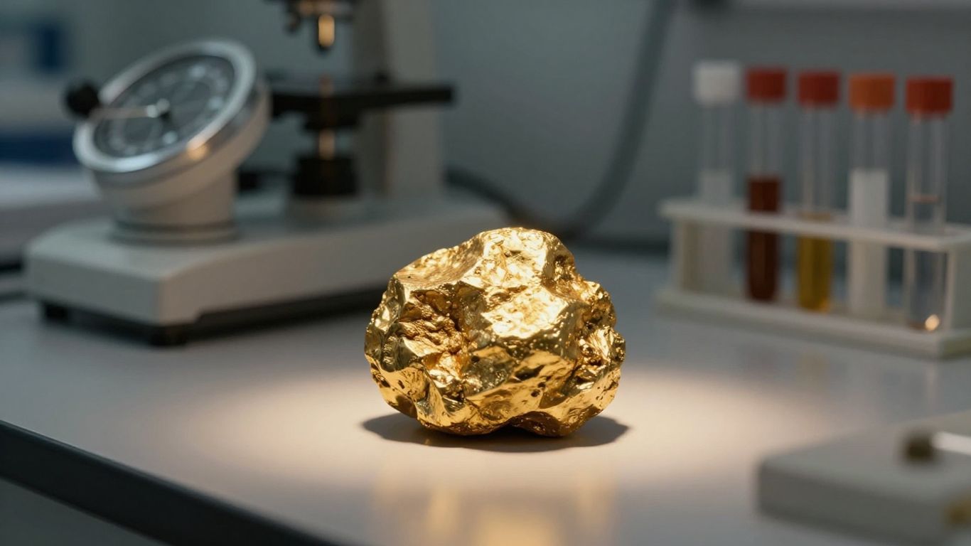 Spectral analysis of gold: how does it work?