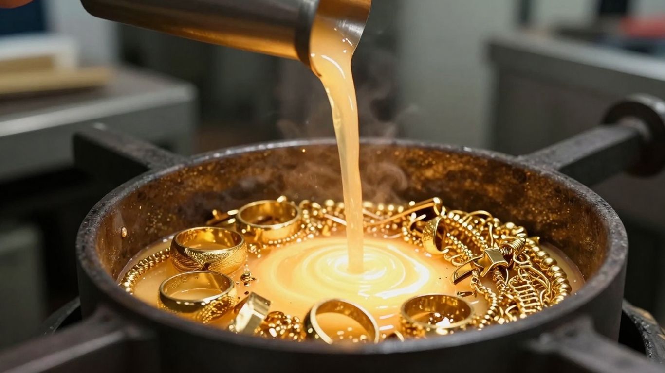 How is gold recycled?