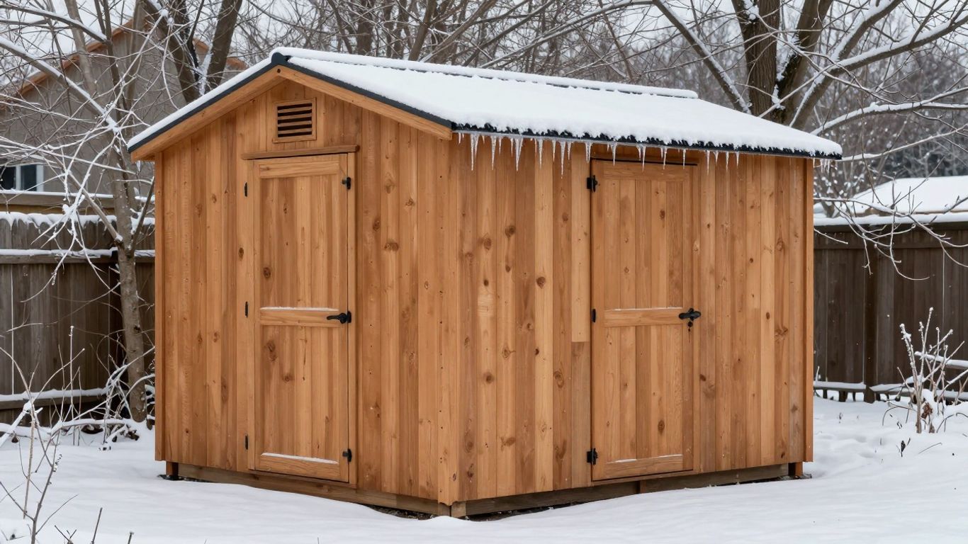 Winter Maintenance Tips for Your Custom Designed Storage Sheds - Morgan ...