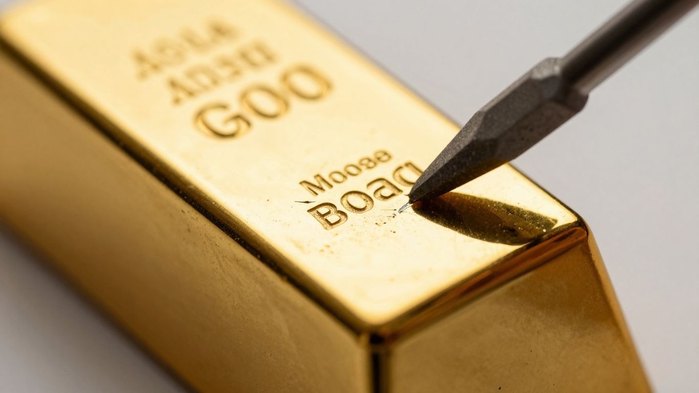 Le test de la rayure pour l'or : comment le réaliser