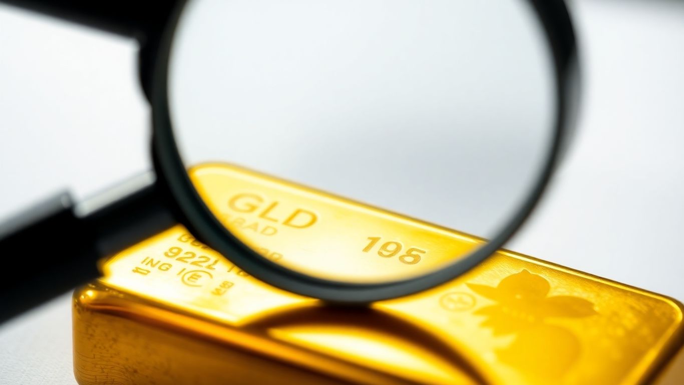 How do banks verify the authenticity of gold?