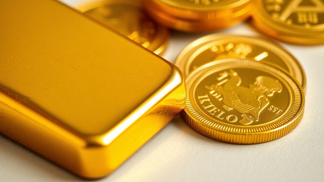 Difference between gold bullion and gold coin