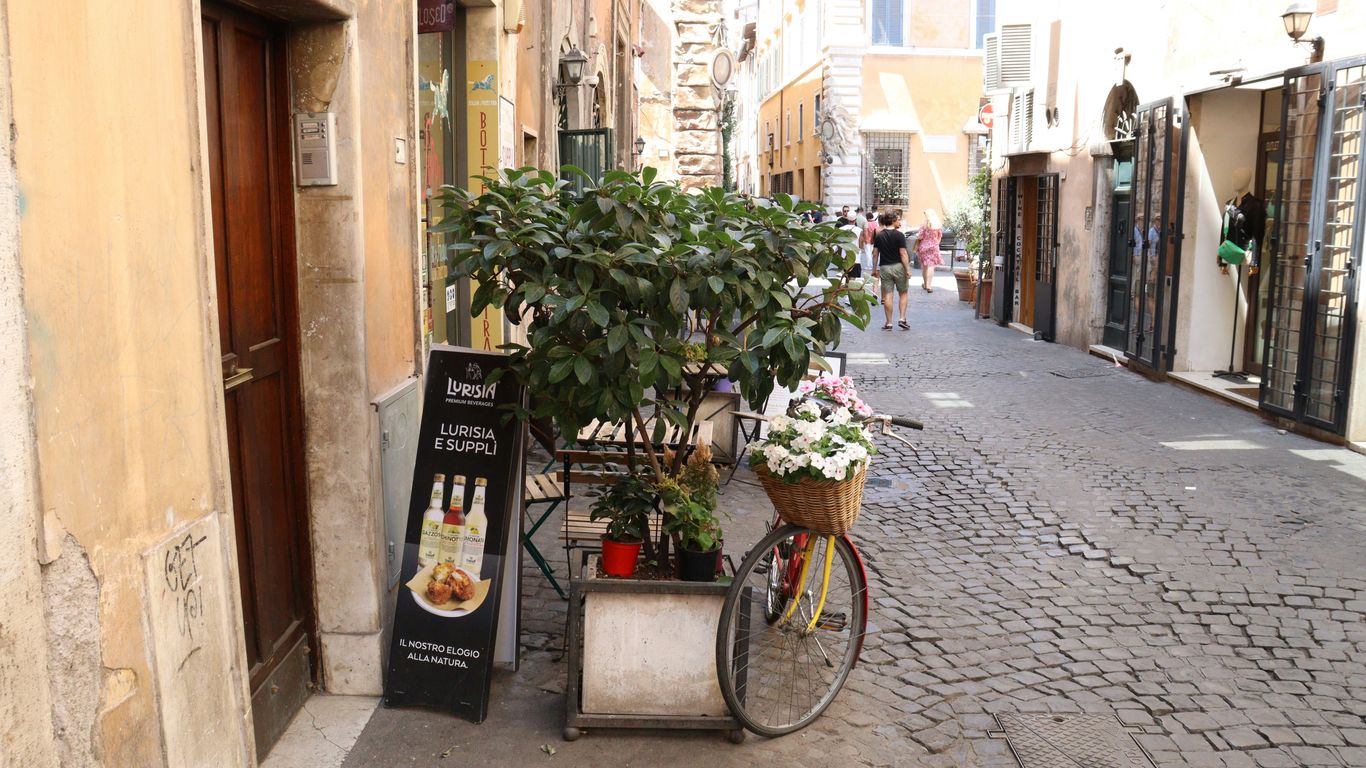 A Rome Neighbourhood That Minimises Walking When Days Are Short