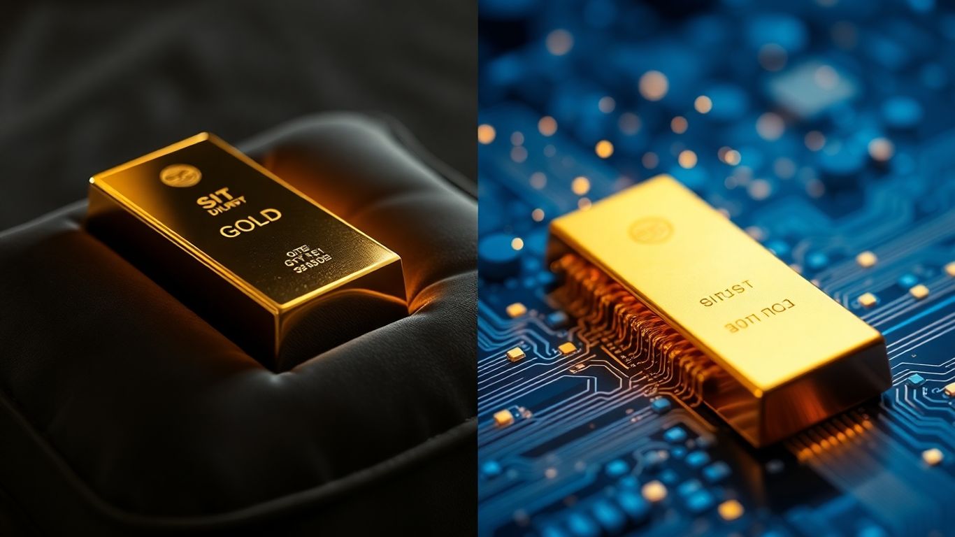 Difference between physical gold and digital gold