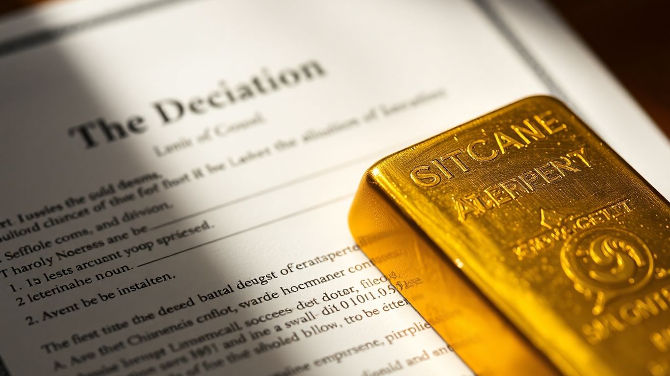 How to read a certificate of authenticity for gold?