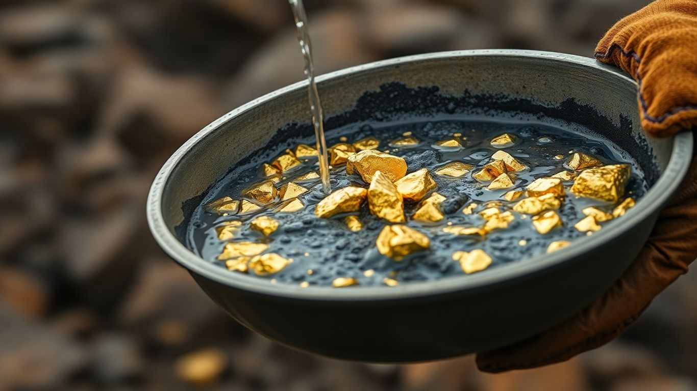 How does gold mining work?