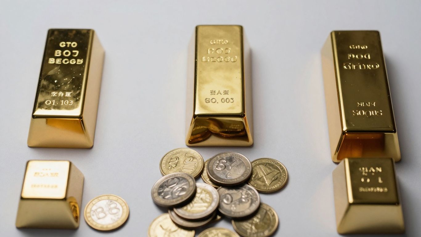 Jaké jsou rozdíly mezi zlatými cihly, slitky a mincemi pro investice?